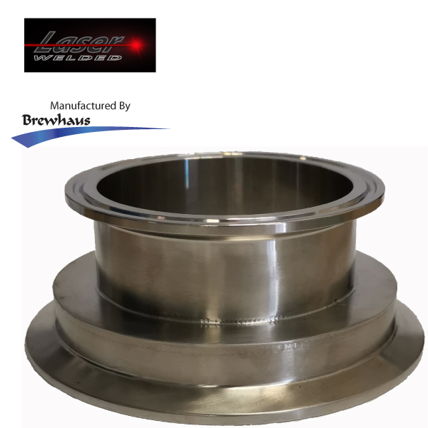 4" to 3" Tri-Clamp Adapter - Brewhaus America
