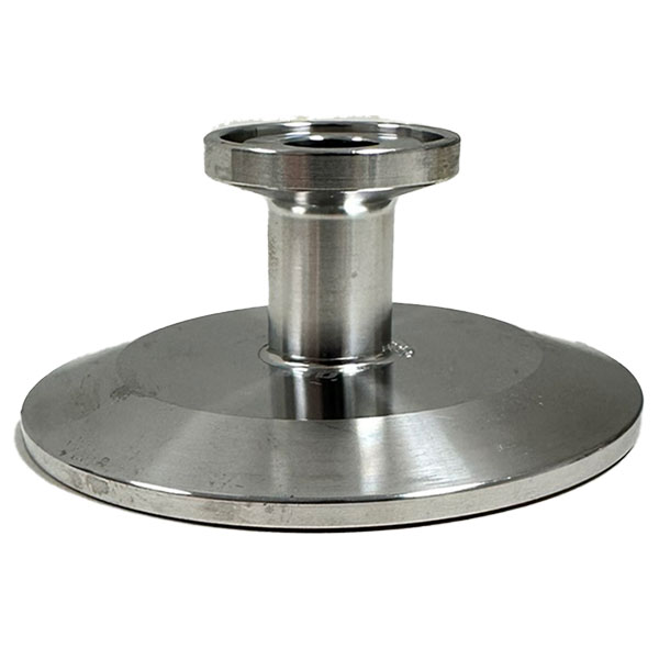 2" Tri-Clamp End Cap with 1/2" Tri-Clamp Ferrule - Brewhaus America