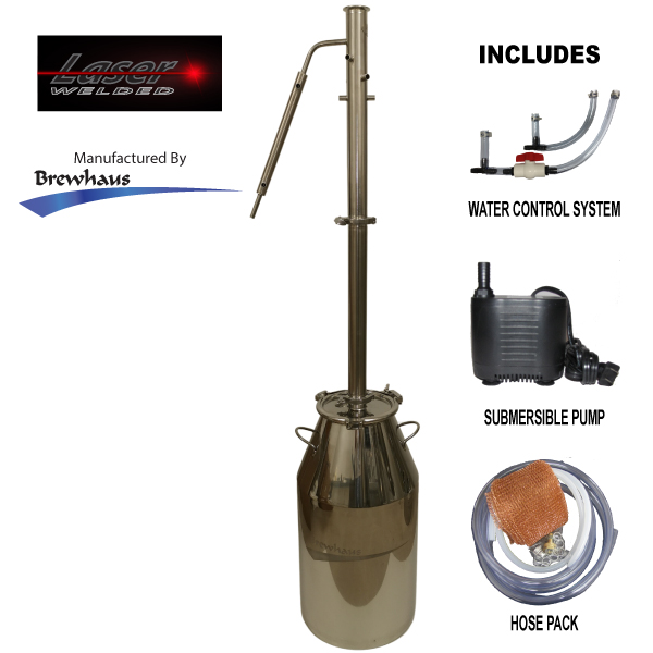 15 Gallon Essential Extractor Pro Series II Complete Moonshine Still ...