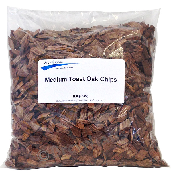 Oak Chips- Medium Toast - Brewhaus America