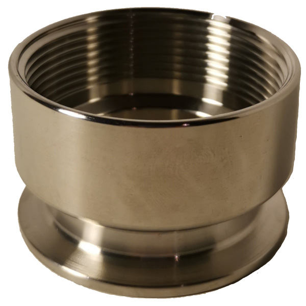 Tri Clamp to Female NPT Coupler - Brewhaus America