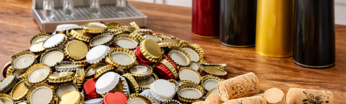 Caps and Corks: Essential for Your Homemade Brews!